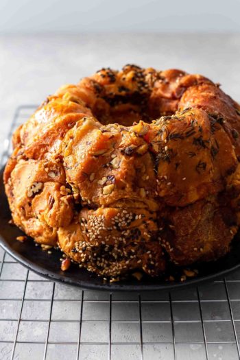 Savory Monkey Bread Recipe - The Cookie Rookie (VIDEO!)
