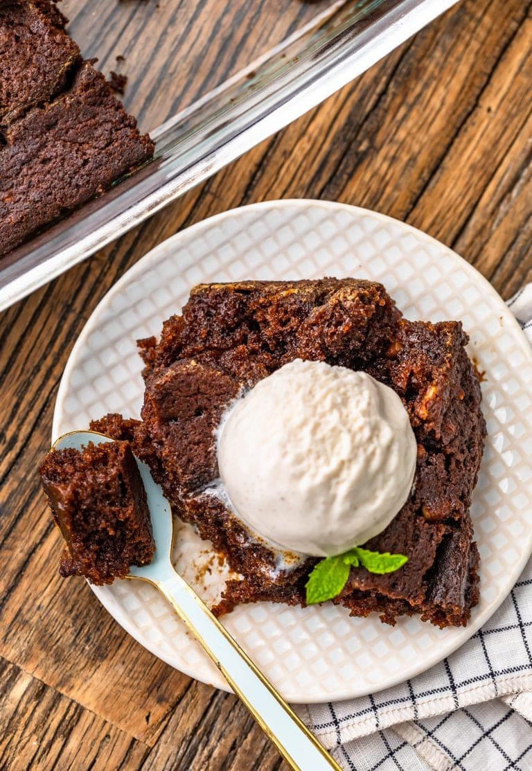 Gingerbread Pudding Cake Recipe - The Cookie Rookie® (VIDEO!!)