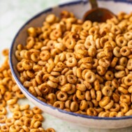 Sweet and Salty Hot Buttered Cheerios Snack Mix Recipe - The Cookie Rookie®