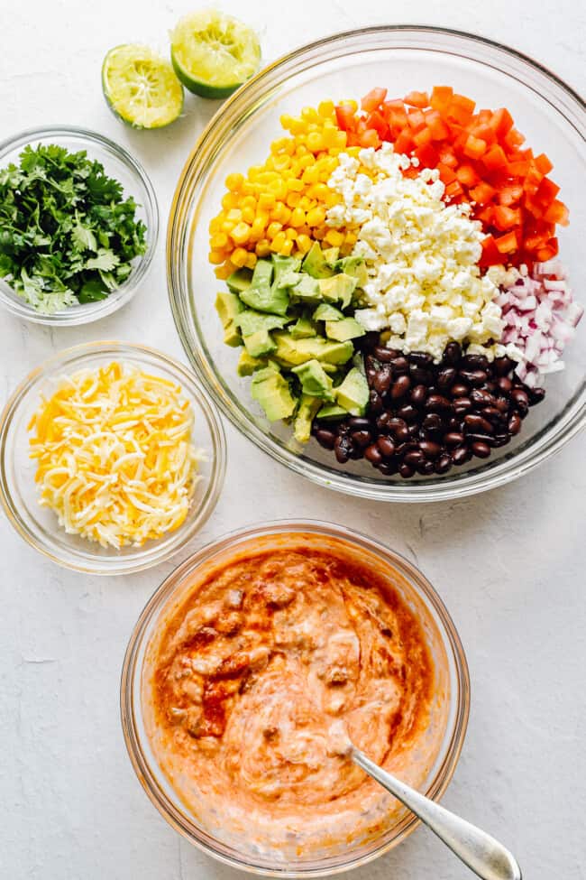 Mexican Fiesta Dip Recipe - The Cookie Rookie®