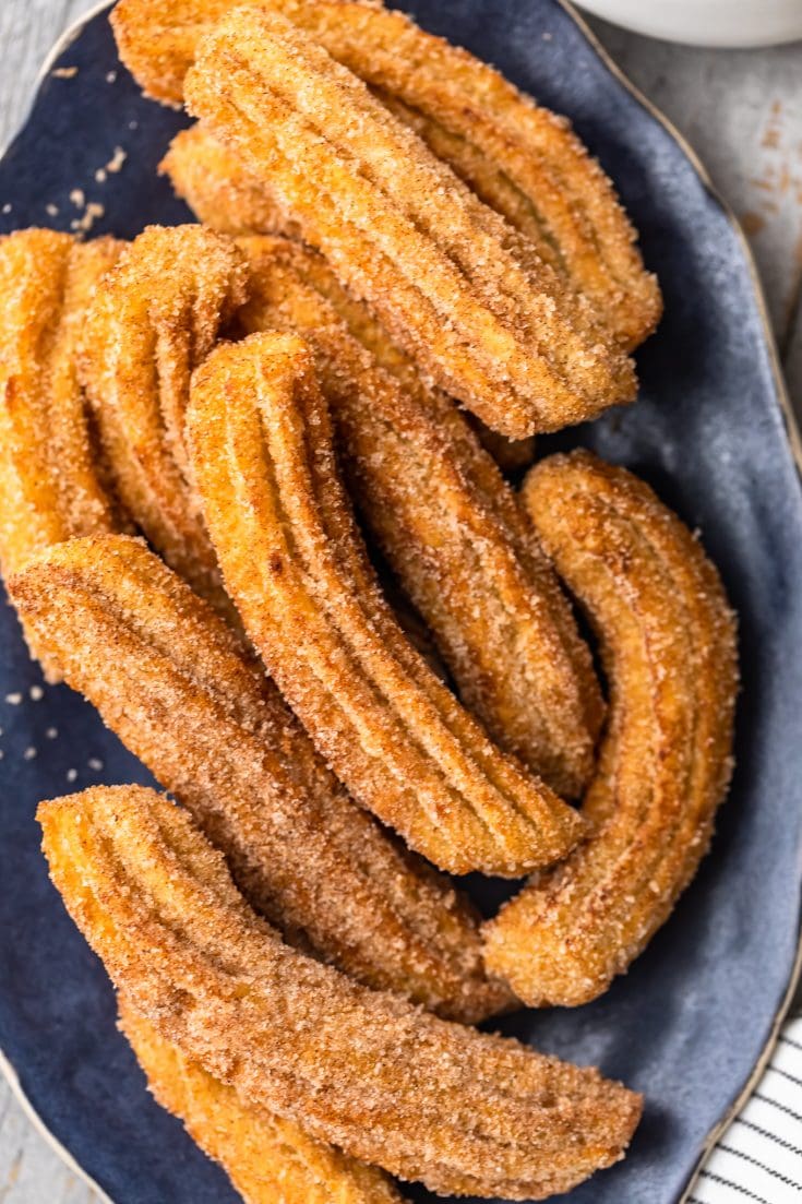 Easy Churros Recipe with Chocolate Sauce (Gluten Free Churros!) Recipe ...