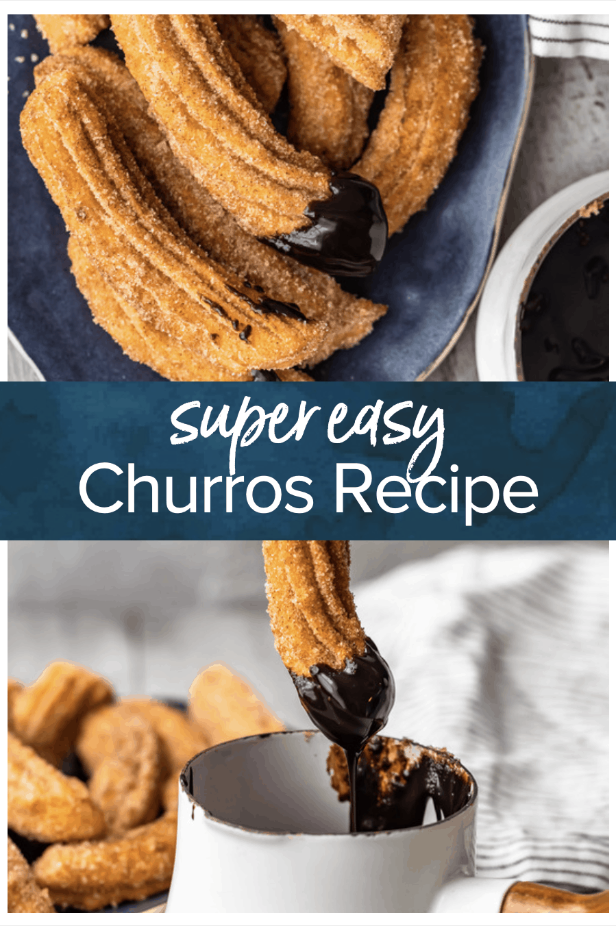 Easy Churros Recipe with Chocolate Sauce (Gluten Free Churros!) VIDEO