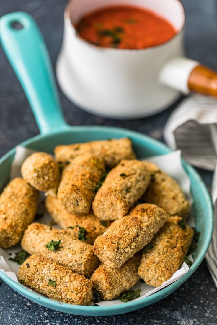 Baked Mozzarella Sticks Recipe - The Cookie Rookie® (VIDEO!!)