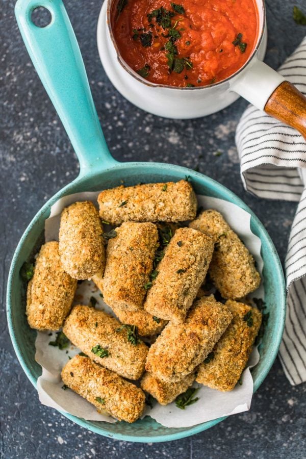 Baked Mozzarella Sticks Recipe - The Cookie Rookie® (VIDEO!!)