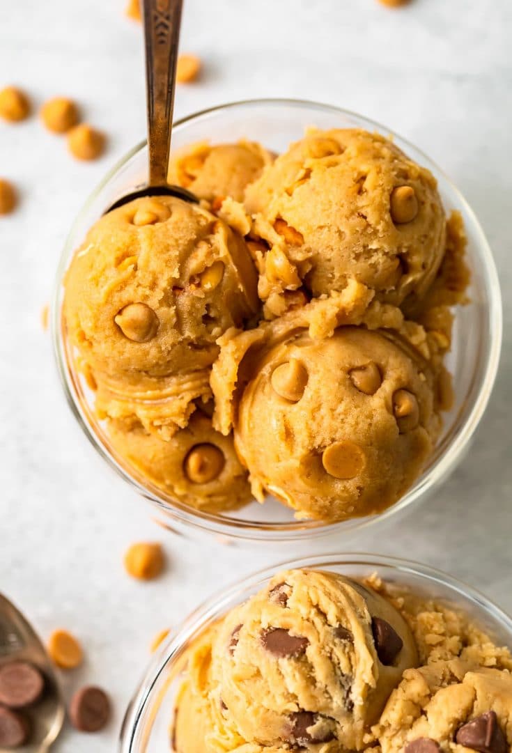 Elegant Edible Peanut Butter Cookie Dough Images