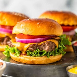 Breakfast Burger Recipe - The Cookie Rookie®