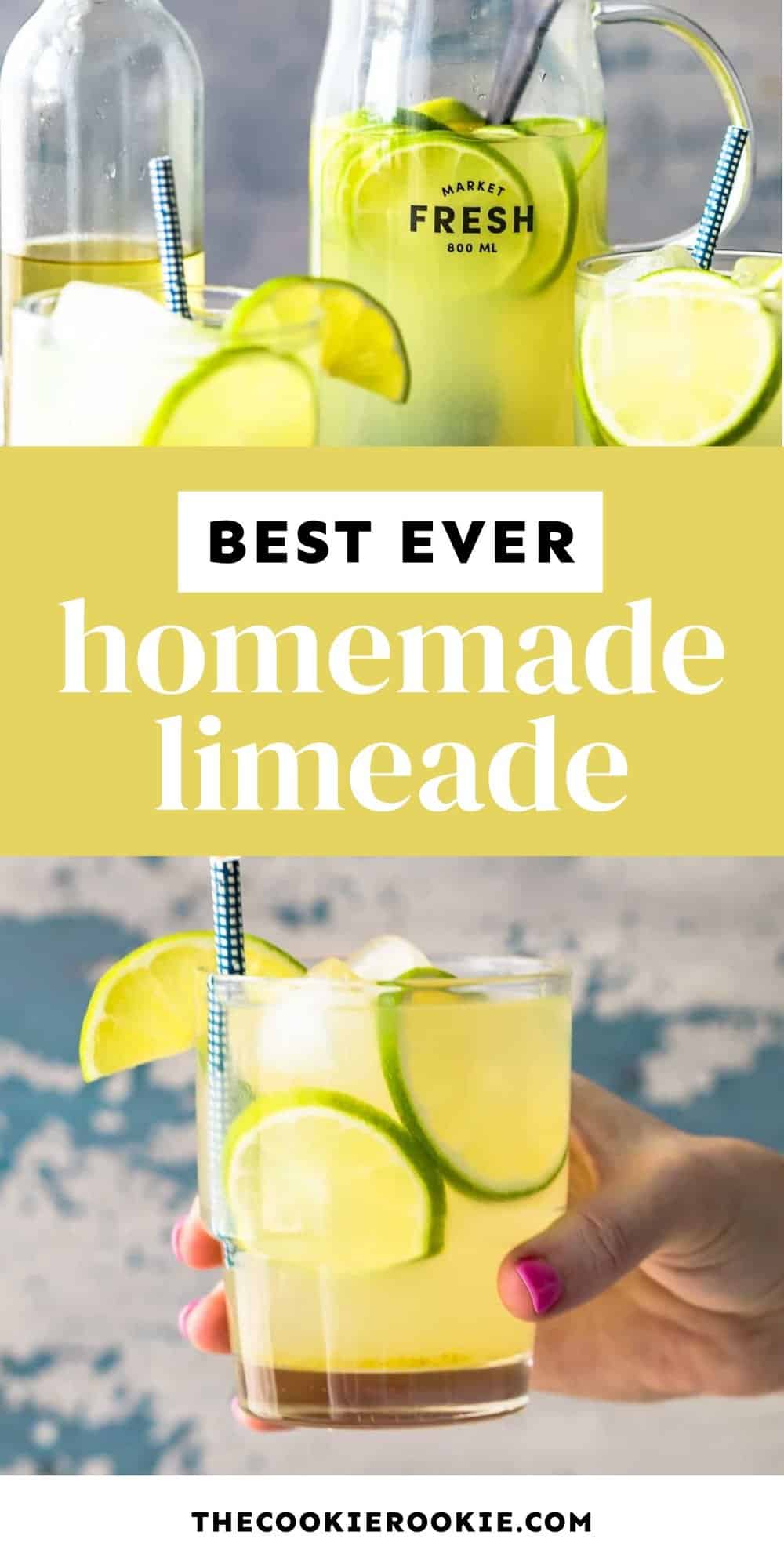 How To Make Limeade - The Cookie Rookie®