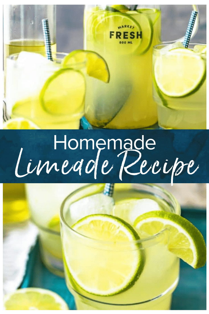 Homemade Limeade Recipe - The Cookie Rookie® (VIDEO!!!)