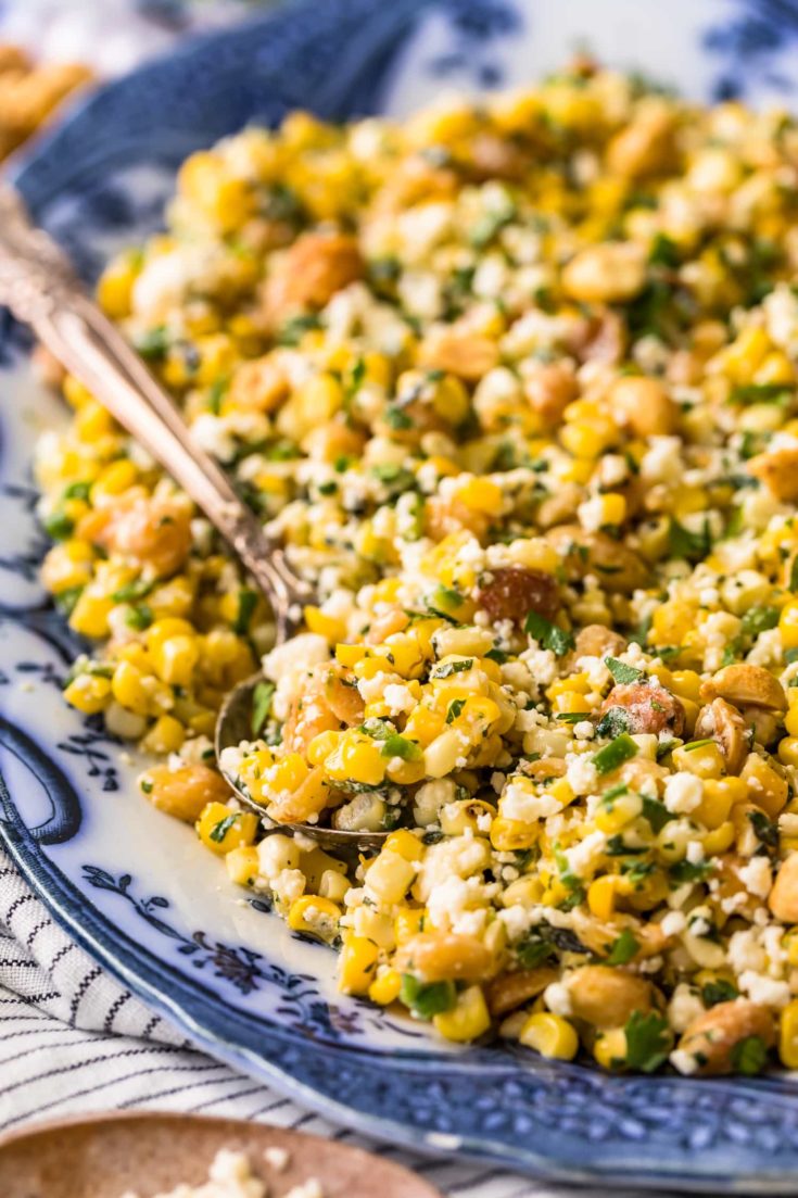 Mind Blowing Grilled Corn Salad Recipe - The Cookie Rookie® (VIDEO!!)