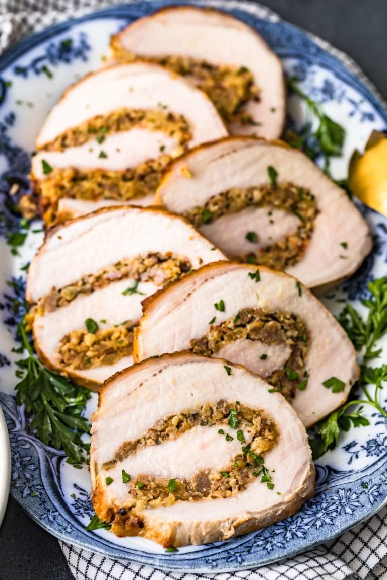 Stuffing Stuffed Pork Roast Recipe (Pork Roulade) - (VIDEO!!)