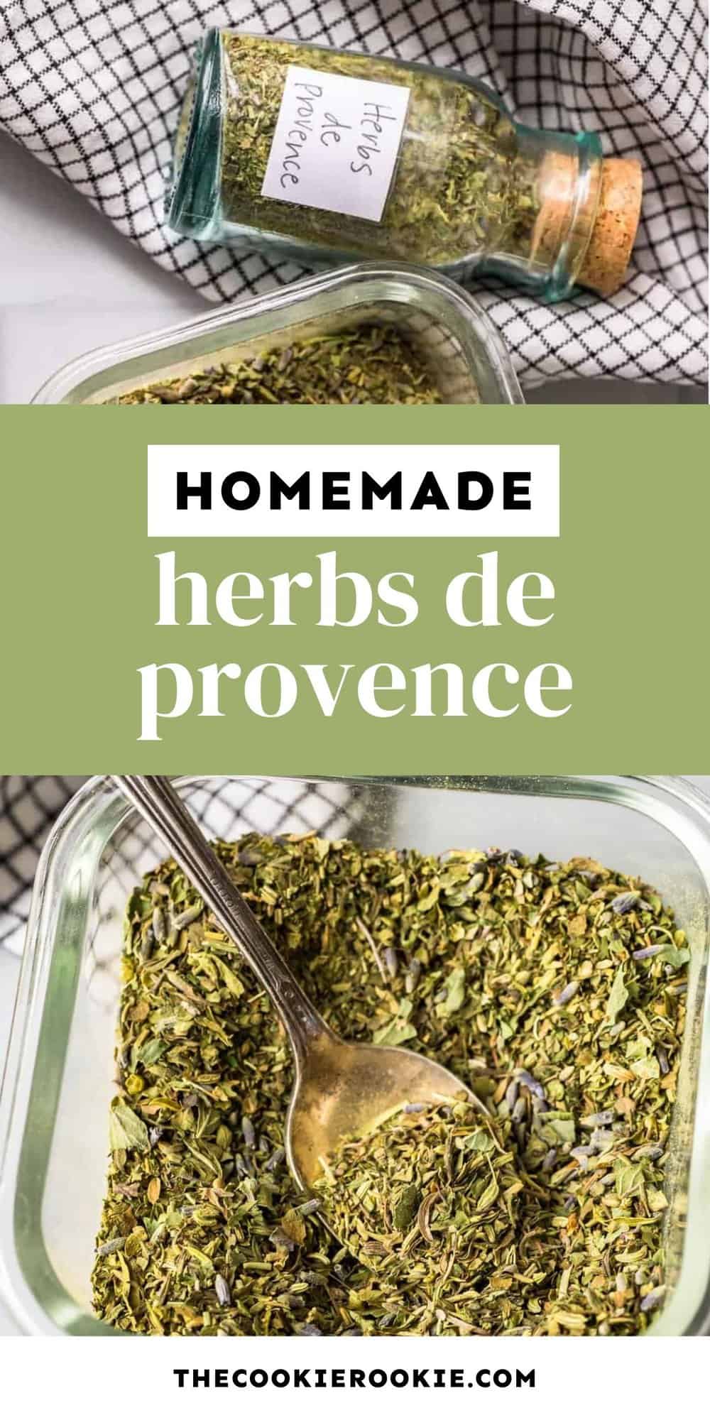 Herbs de Provence Recipe - The Cookie Rookie®