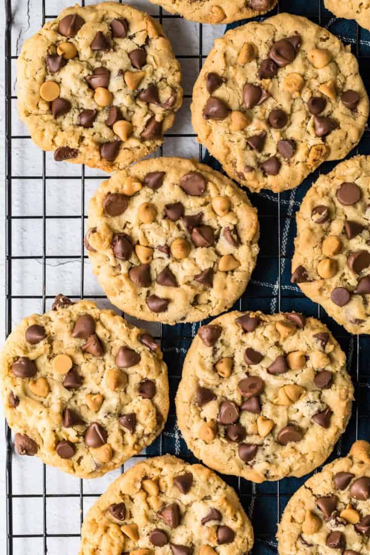 Loaded Chocolate Chip Giant Cookies Recipe - (VIDEO!)