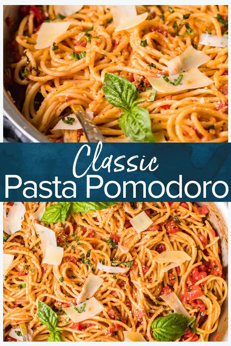 Pasta Pomodoro Recipe {VIDEO} - The Cookie Rookie®