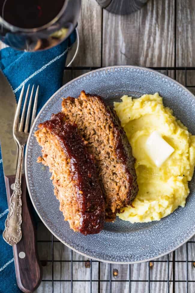 Bacon Meatloaf Recipe (Bacon Infused Meatloaf) - The Cookie Rookie®