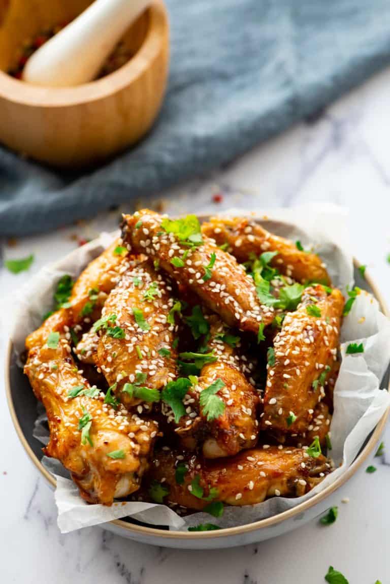 Honey Glazed Chicken Wings Recipe - The Cookie Rookie® (VIDEO!)