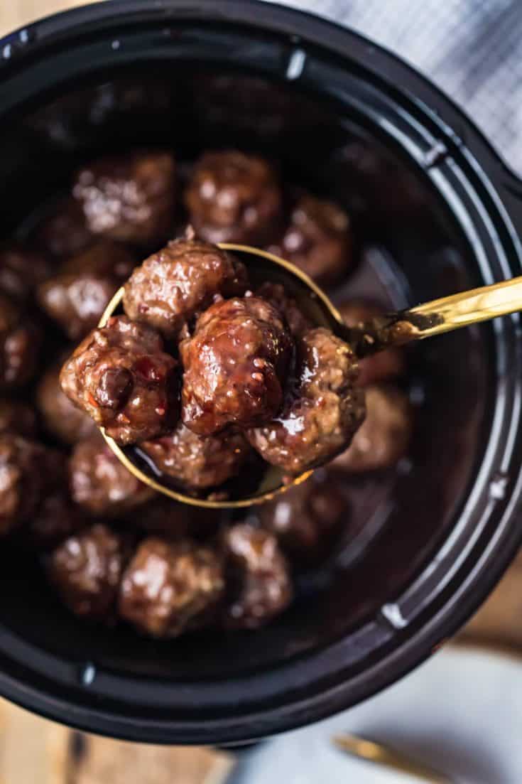 Grape Jelly Meatballs Recipe - The Cookie Rookie® (HOW TO VIDEO)