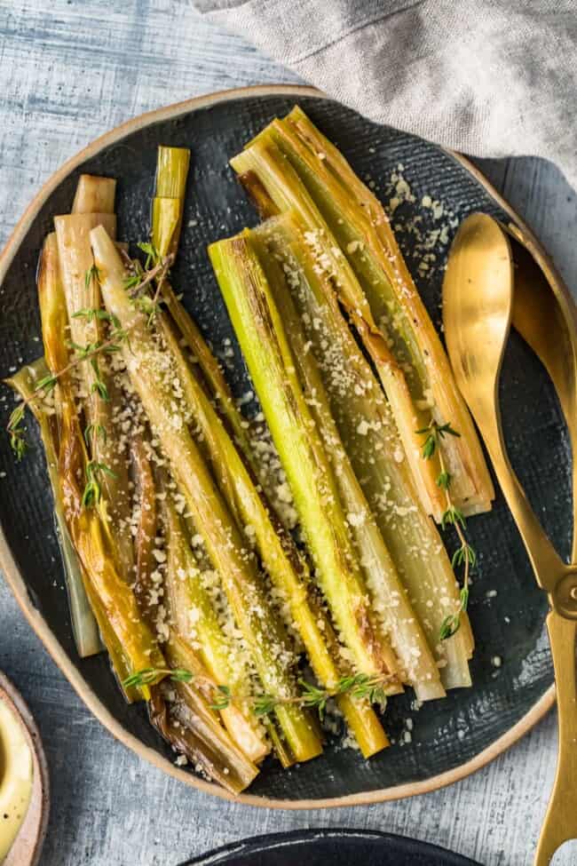 Sauteed Leeks with Parmesan Recipe - The Cookie Rookie®