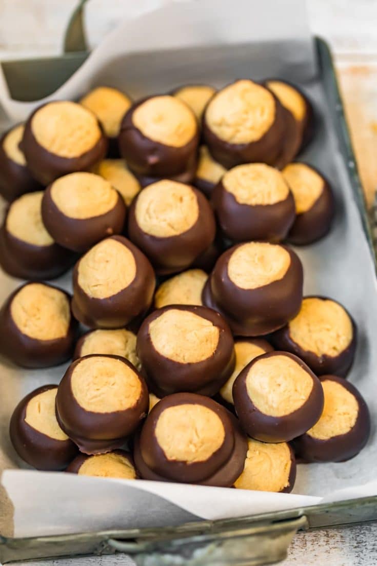 Buckeye Candy Recipe - The Cookie Rookie®