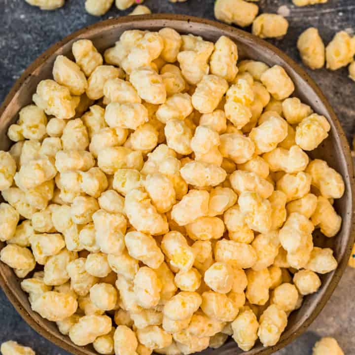 Candied Corn Puffs Snack Mix Recipe - The Cookie Rookie®