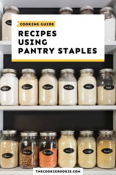 Non-Perishable Foods to Stock Up On - The Cookie Rookie®