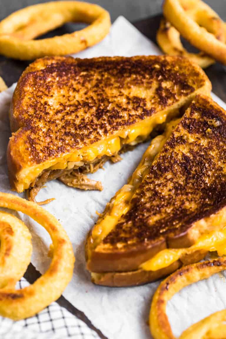 Pulled Pork Grilled Cheese Sandwich Recipe The Cookie Rookie®