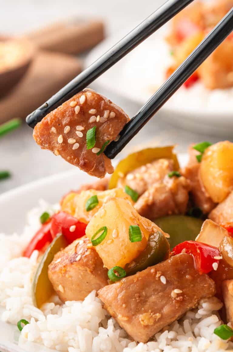 Sweet and Sour Pork Recipe - The Cookie Rookie®