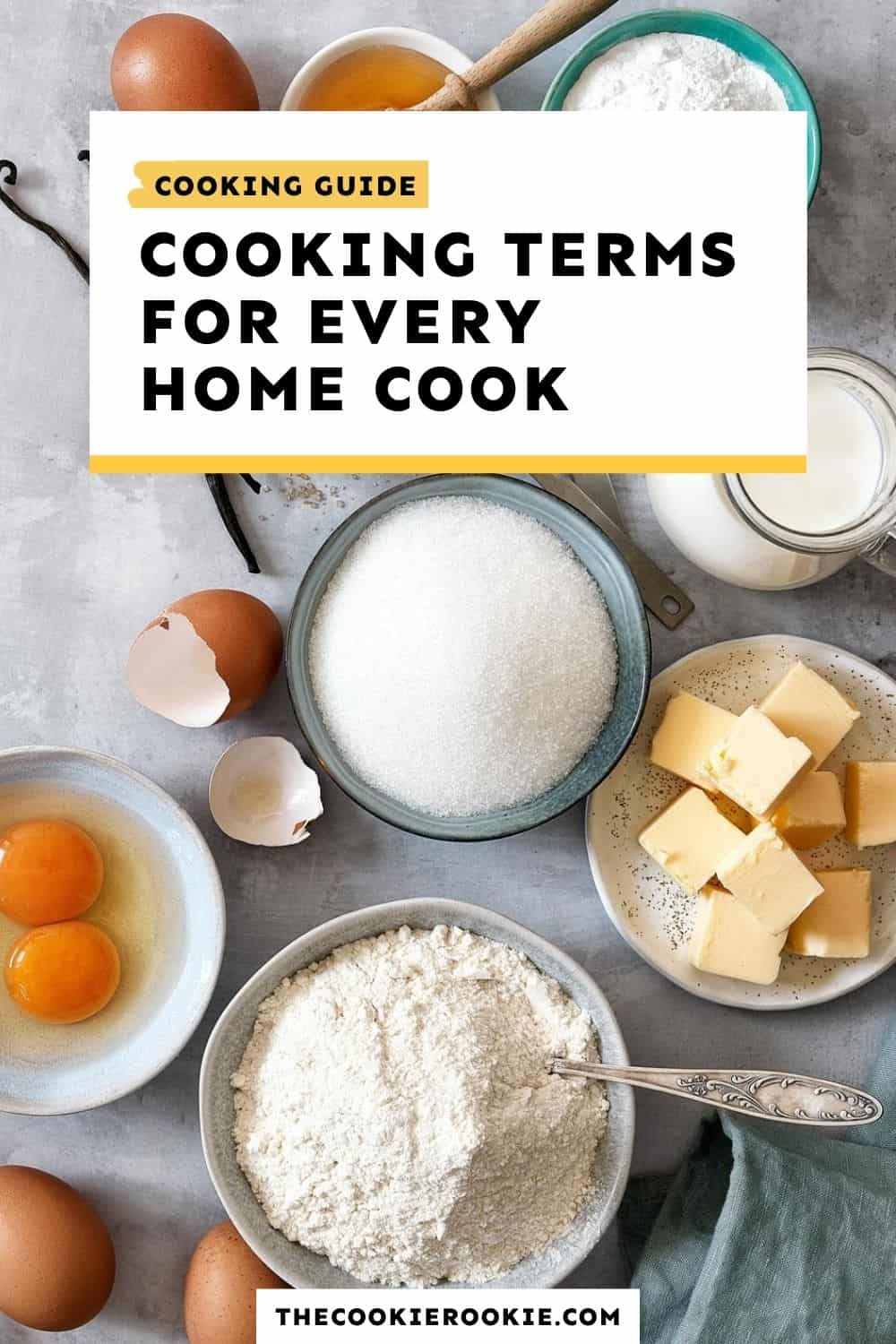 Cooking Terms Definitions For Home Cooks The Cookie Rookie Cooking Terms Definitions For Home Cooks The Cookie Rookie