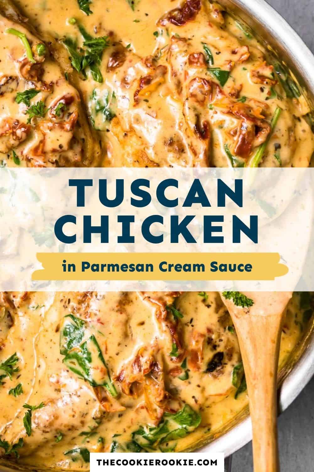 Tuscan Chicken in a Creamy Parmesan Sauce