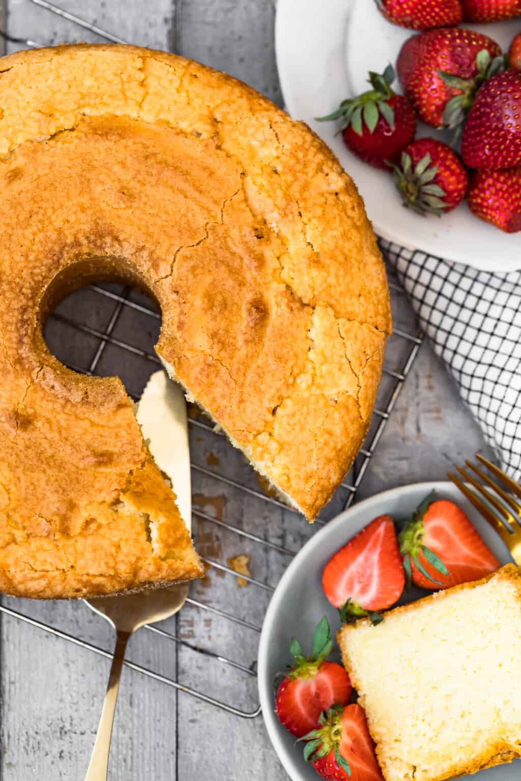 Homemade Pound Cake (Classic) Recipe - The Cookie Rookie®