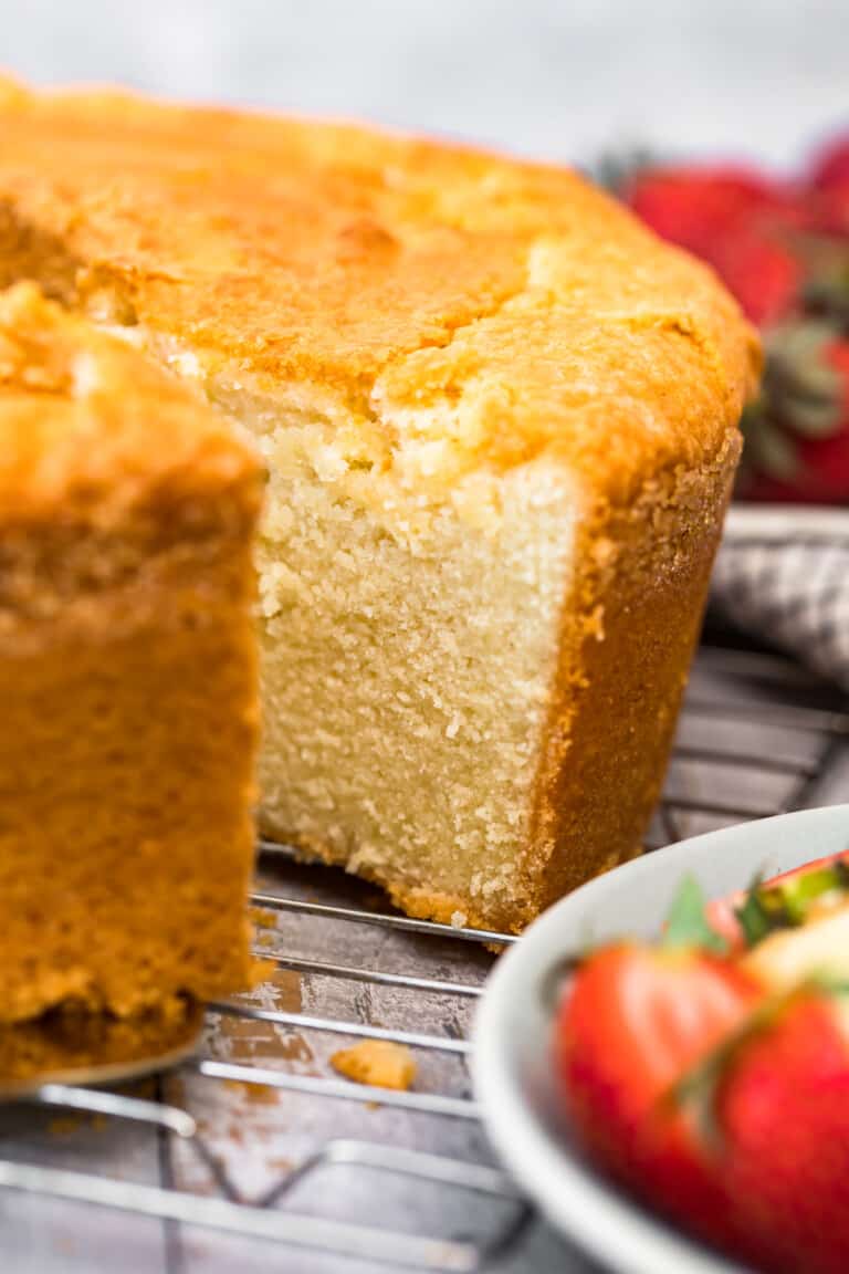 Homemade Pound Cake (Classic) Recipe - The Cookie Rookie®