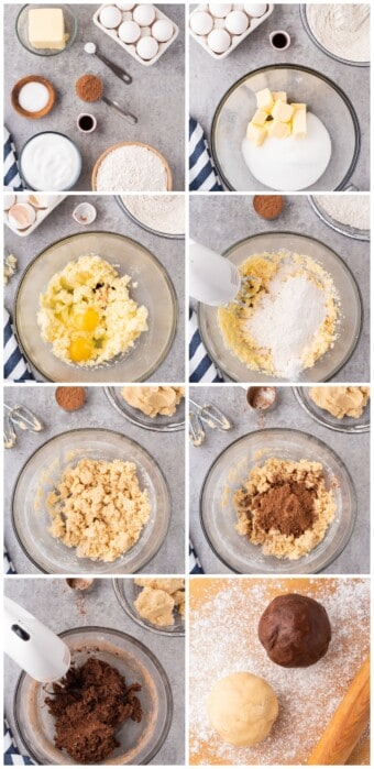 Chocolate Vanilla Pinwheel Cookies Recipe - The Cookie Rookie®