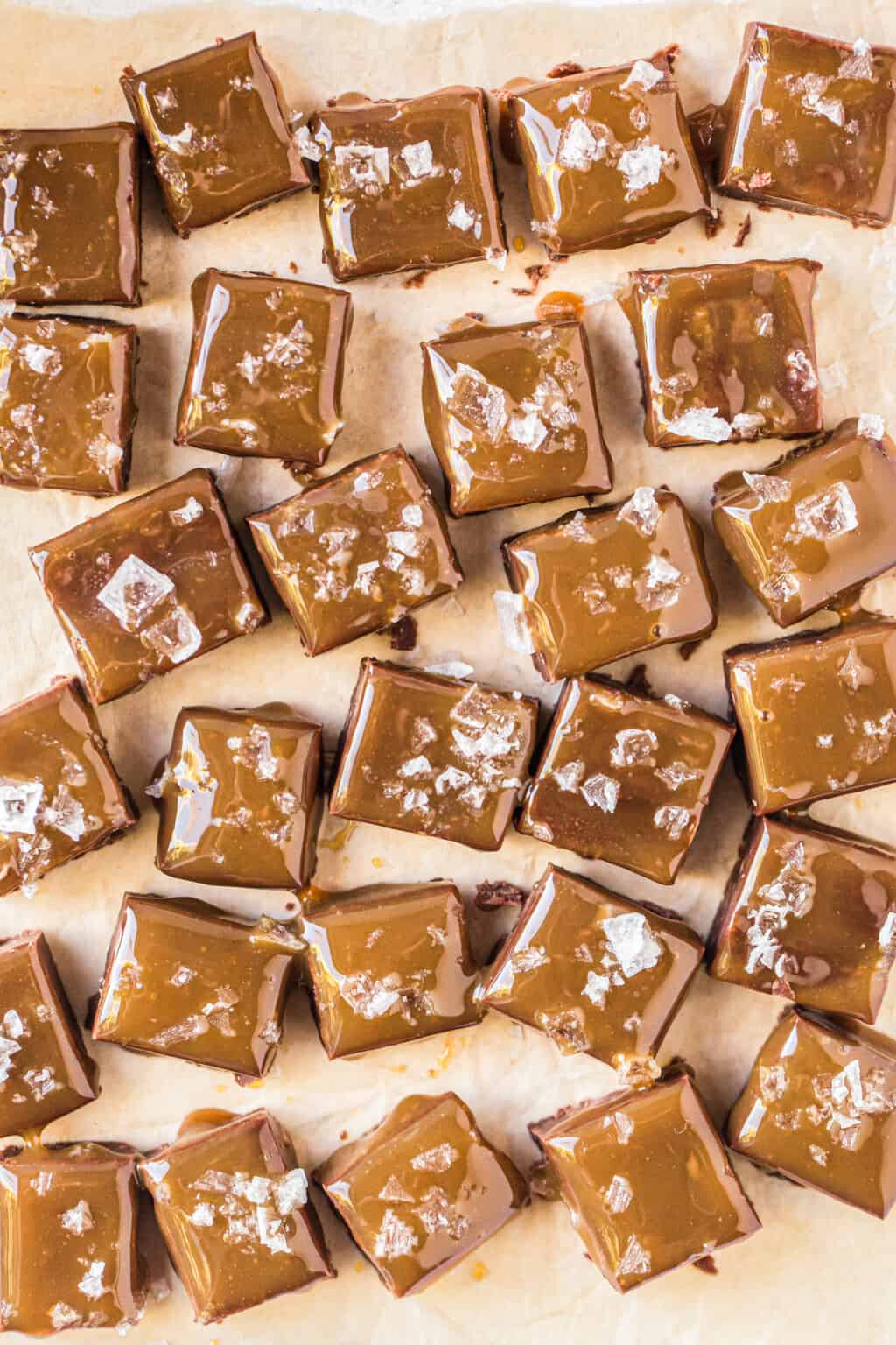 Salted Caramel Chocolate Fudge Recipe - The Cookie Rookie® Salted Caramel Chocolate Fudge Recipe - The Cookie Rookie®