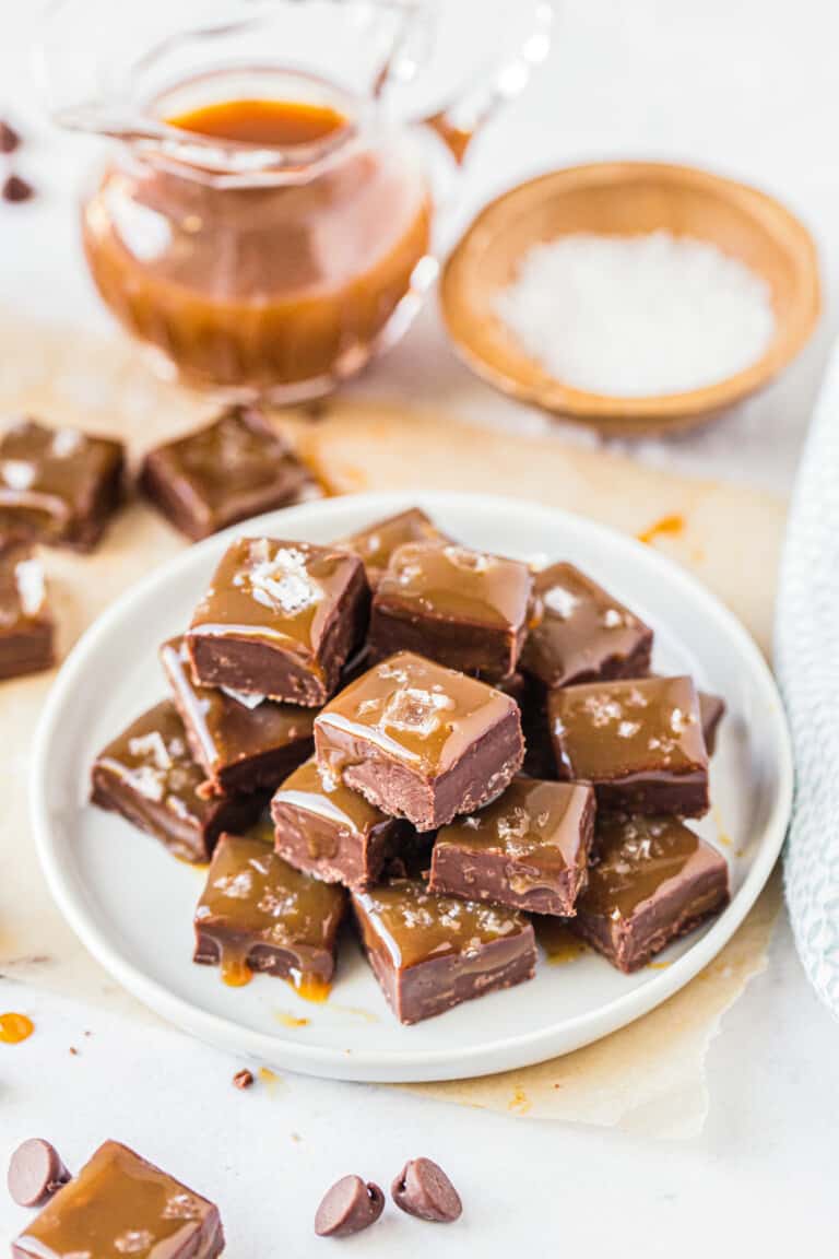 Salted Caramel Chocolate Fudge Recipe - The Cookie Rookie®