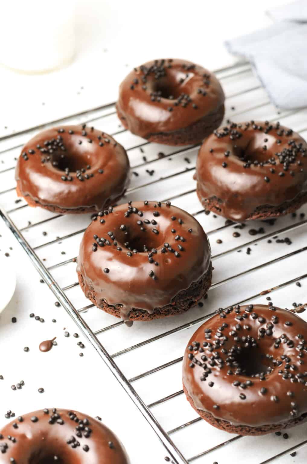 Chocolate Donuts Recipe - The Cookie Rookie®