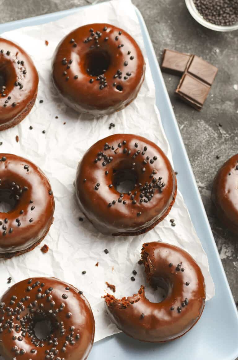 Chocolate Donuts Recipe - The Cookie Rookie®
