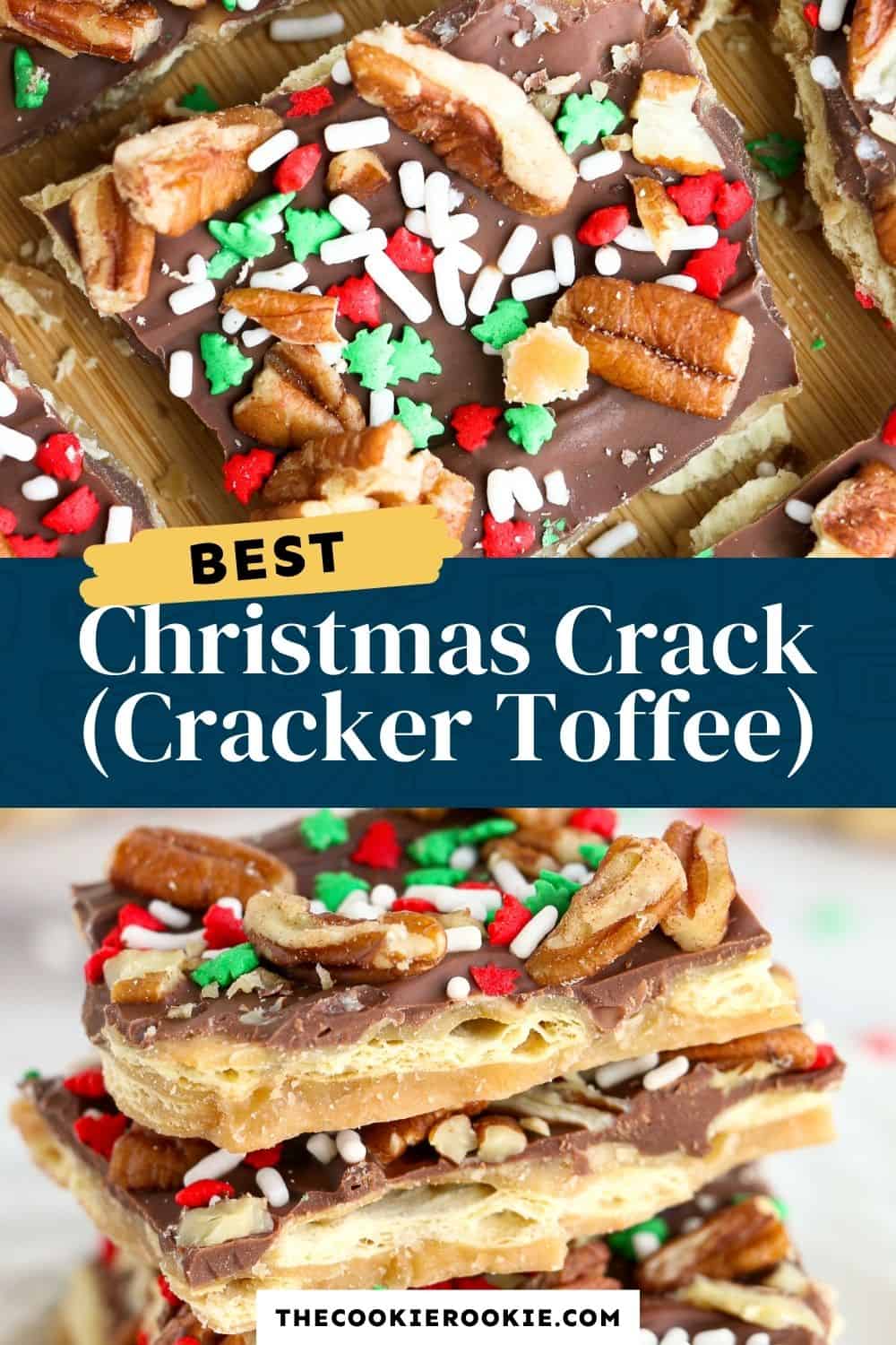 Christmas Crack (Cracker Toffee) Recipe - The Cookie Rookie®