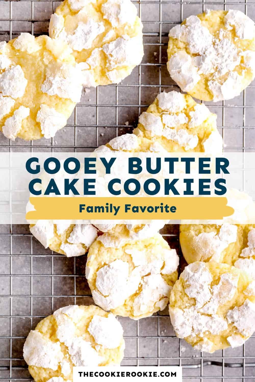 Gooey Butter Cookies Recipe - The Cookie Rookie® Gooey Butter Cookies Recipe - The Cookie Rookie®