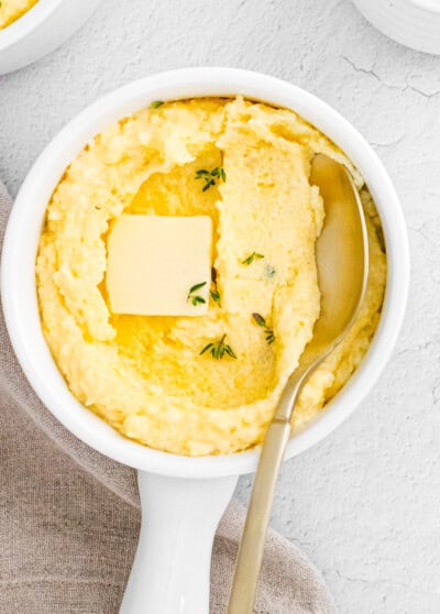 Parmesan Polenta Recipe - The Cookie Rookie®