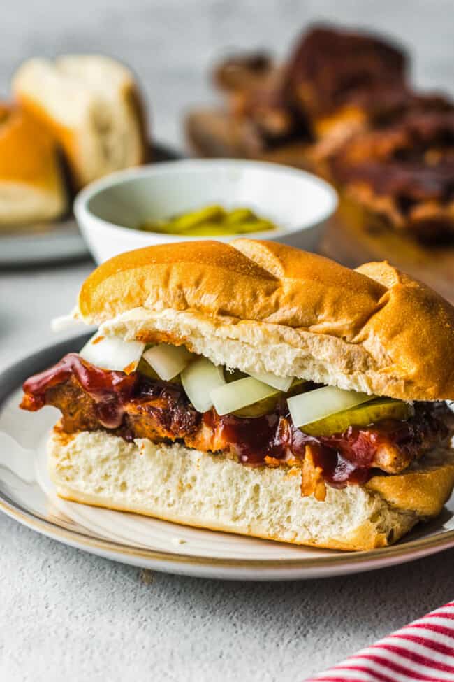 Copycat McRib Sandwich Recipe - The Cookie Rookie®