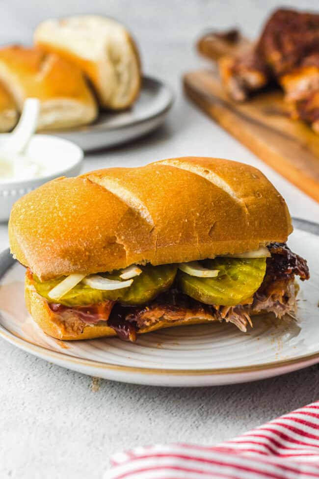 Copycat McRib Sandwich Recipe - The Cookie Rookie®