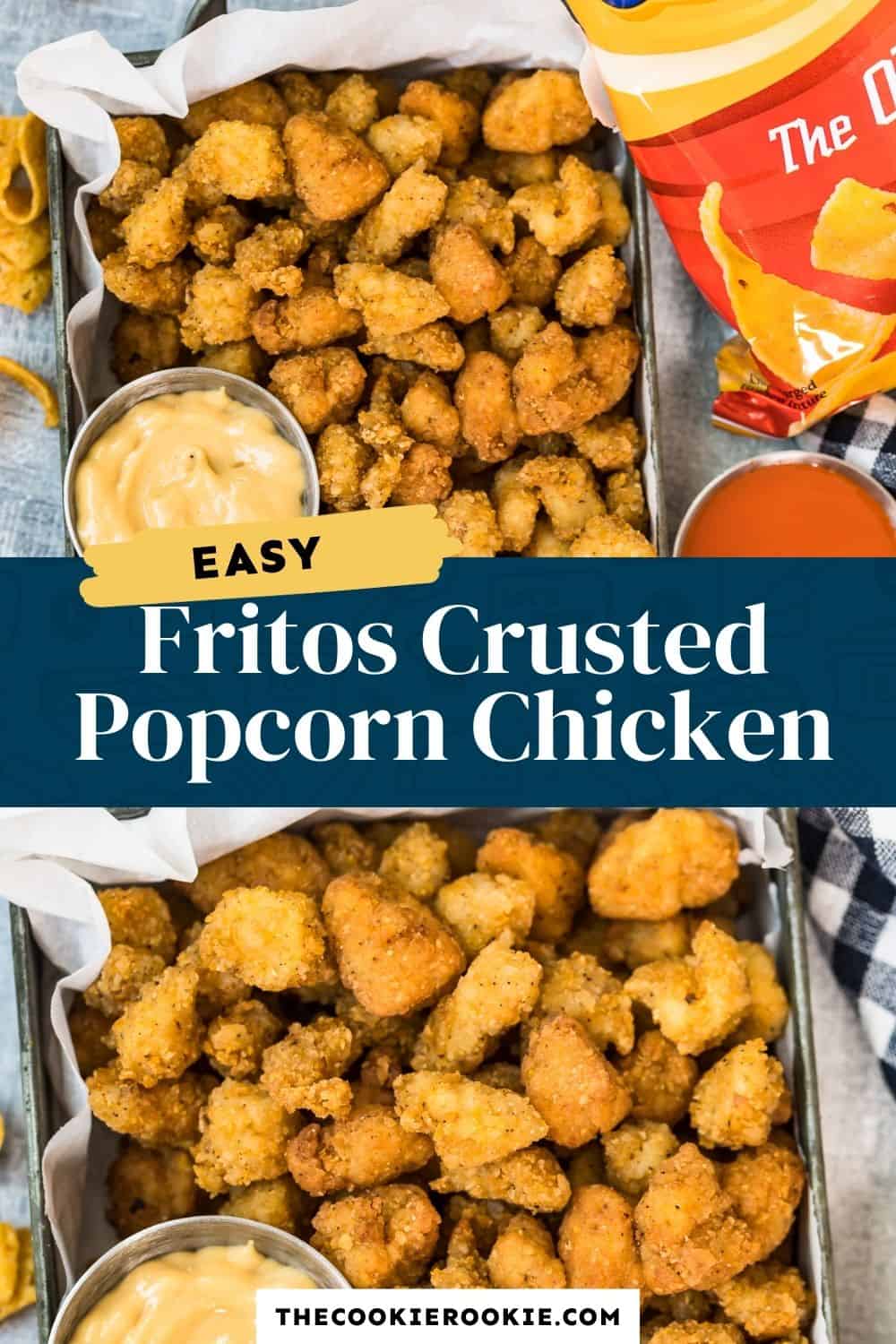 Fritos Popcorn Chicken Recipe - The Cookie Rookie®