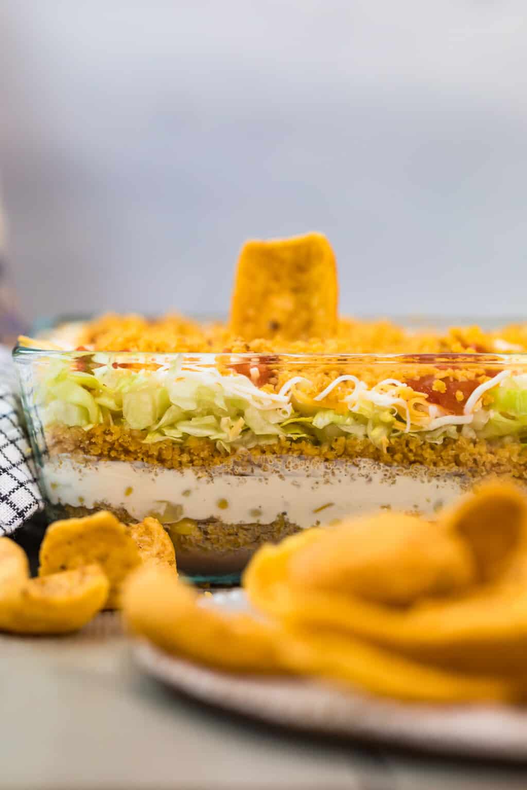 Fritos Mexican Layered Dip Recipe - The Cookie Rookie®