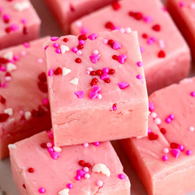 Strawberry Fudge Recipe - The Cookie Rookie®