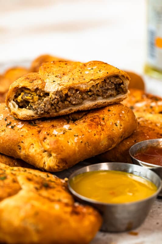 Cheeseburger Hand Pies Recipe - The Cookie Rookie®