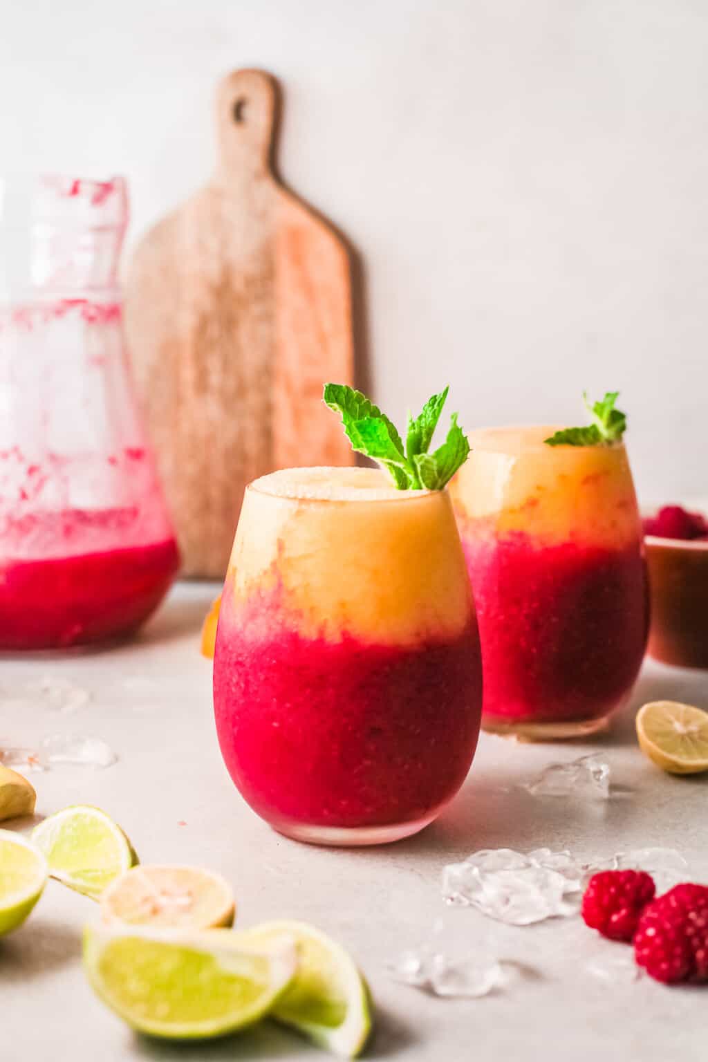 Raspberry Mango Daiquiris Recipe - The Cookie Rookie®