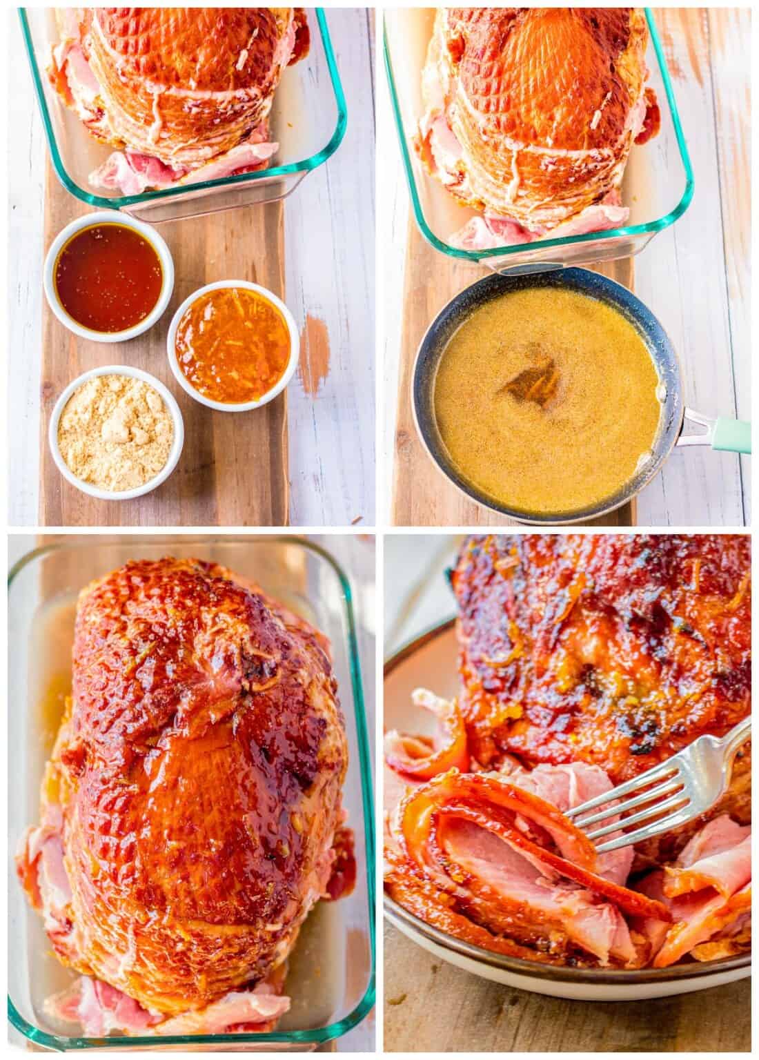Orange Honey Glazed Ham Recipe - The Cookie Rookie®
