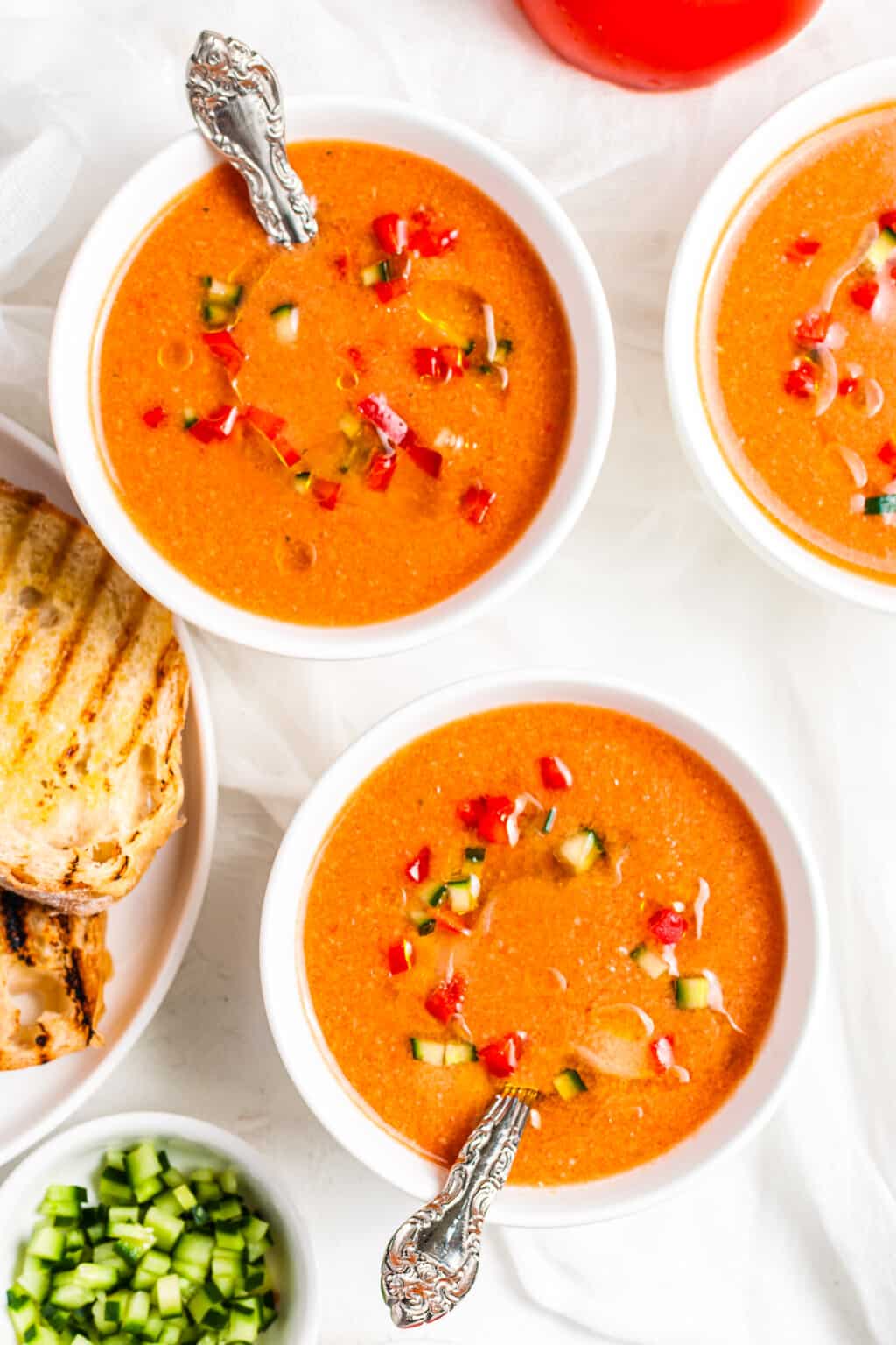 Easy Gazpacho Recipe - The Cookie Rookie®