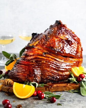Orange Glazed Ham Recipe - The Cookie Rookie®