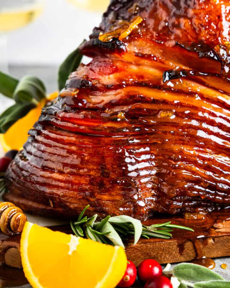 Orange Glazed Ham Recipe - The Cookie Rookie®