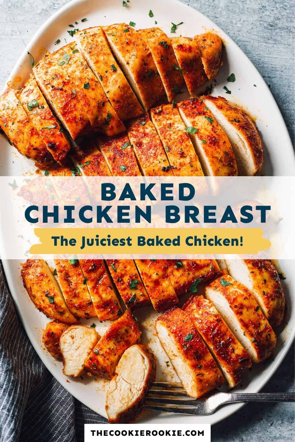 Baked Chicken Breasts - The Cookie Rookie®